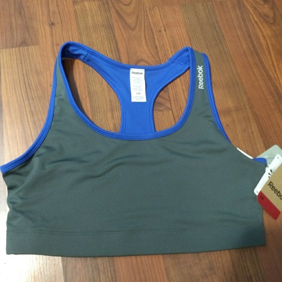 Reebok | Tops | Reebok Sports Bra With Racerback | Poshmark